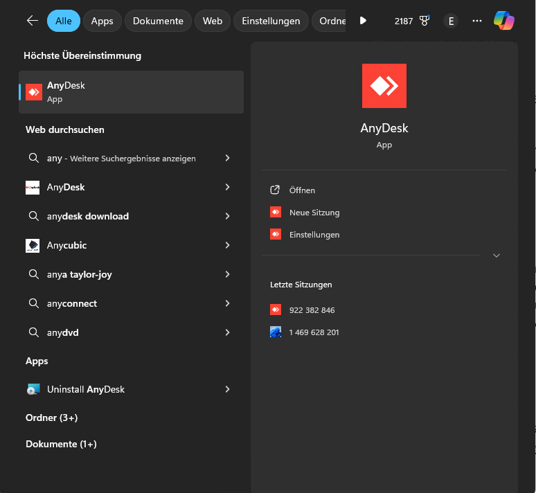 Anydesk ID - EASY NetworX - IT Service für Mittelstand und Privatkunden aus Weinheim a.d. Bergstraße
